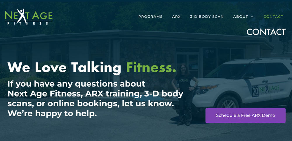 Contact - Next Age Fitness