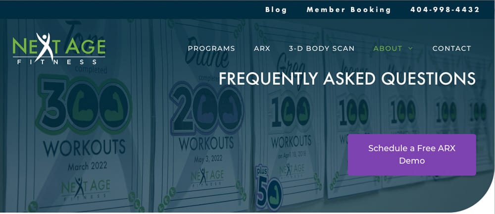Frequently Asked Questions - Next Age Fitness